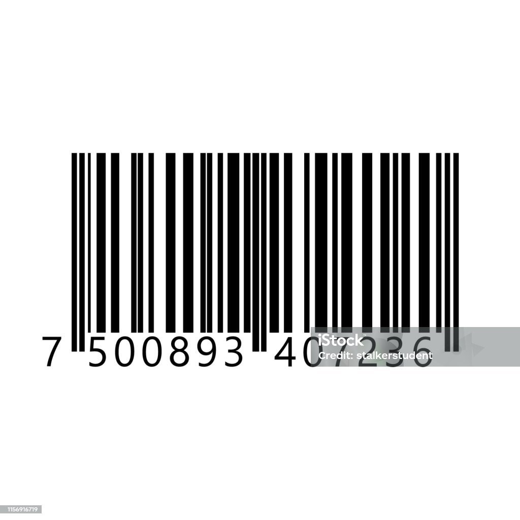 Realistic Barcode Icon Barcode Vector Illustration Stock Illustration ... Realistic Barcode Icon Barcode Vector Illustration Stock Illustration ...