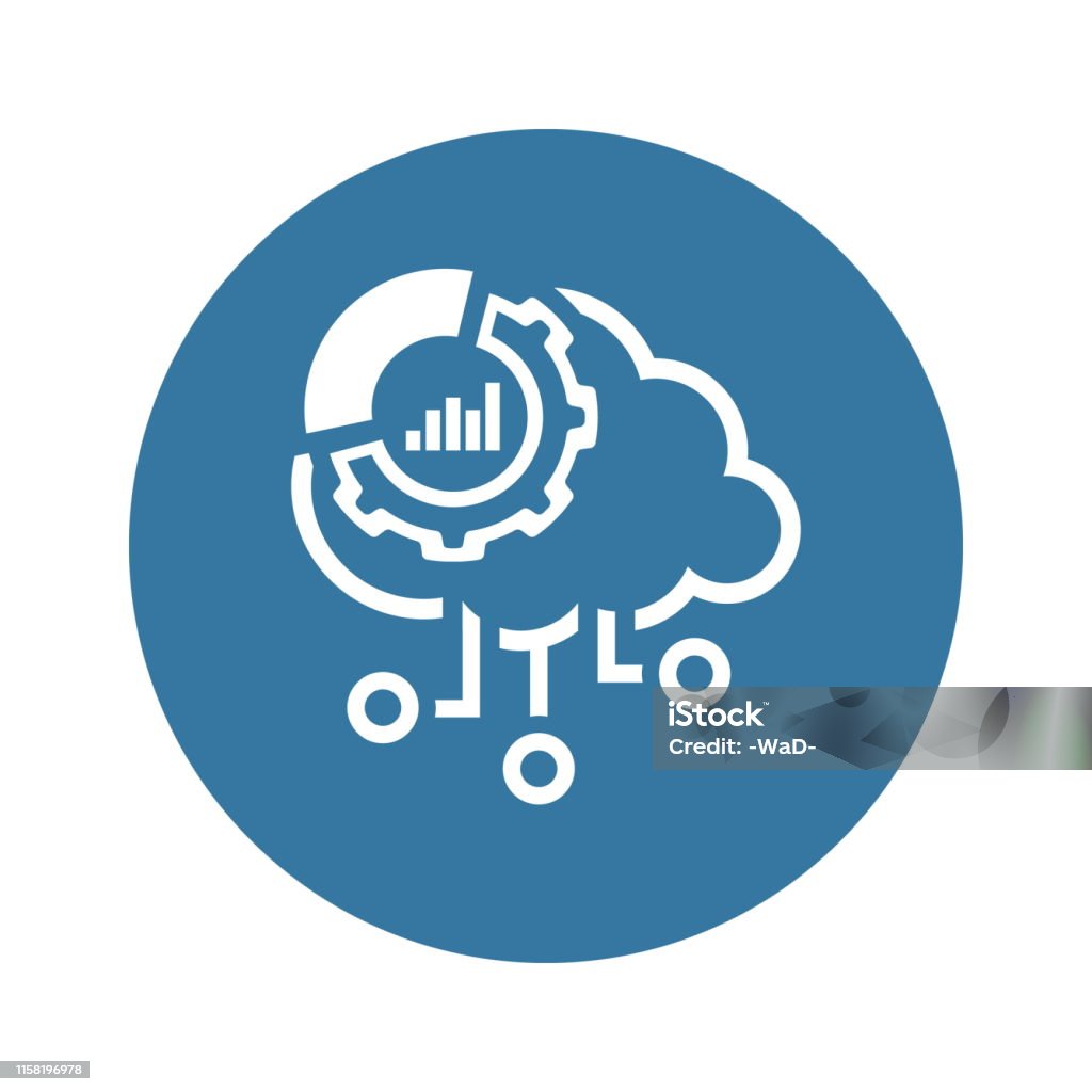 Simple Cloud Perfomance Vector Icon Stock Illustration - Download Image ... Simple Cloud Perfomance Vector Icon Stock Illustration - Download Image ...