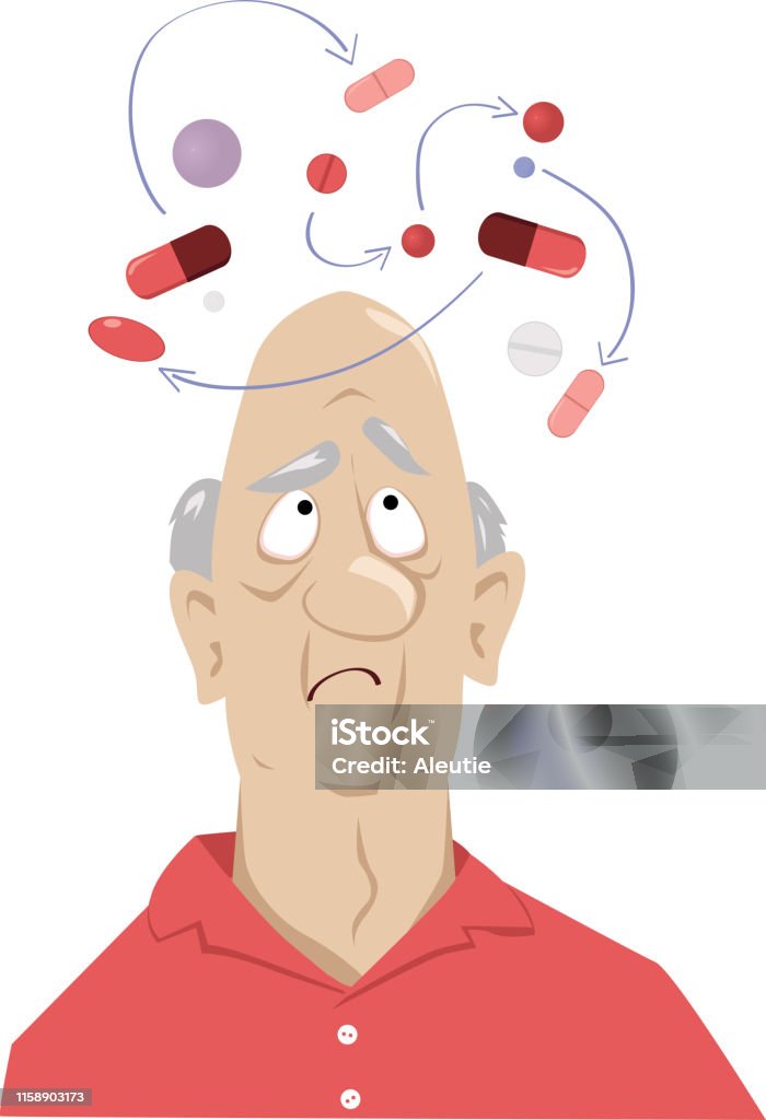 Danger Of Medication Interactions Stock Illustration - Download Image ... Danger Of Medication Interactions Stock Illustration - Download Image ...