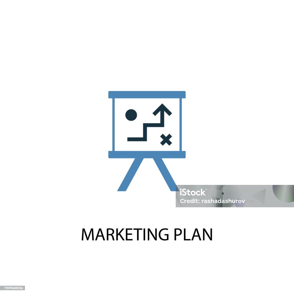 Ilustración de Concepto Del Plan De Marketing 2 Icono De Color ... Ilustración de Concepto Del Plan De Marketing 2 Icono De Color ...