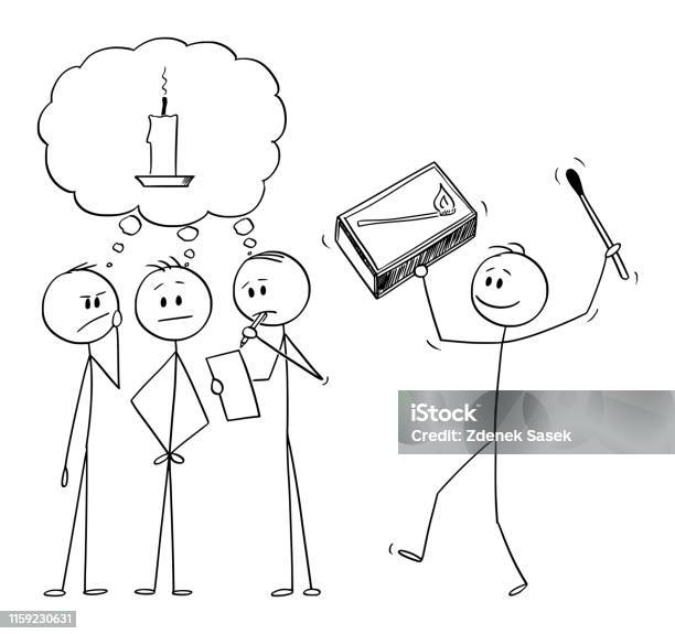 Vektor Kartun Tim Pengusaha Brainstorming Untuk Solusi Pria Lain ... Vektor Kartun Tim Pengusaha Brainstorming Untuk Solusi Pria Lain ...