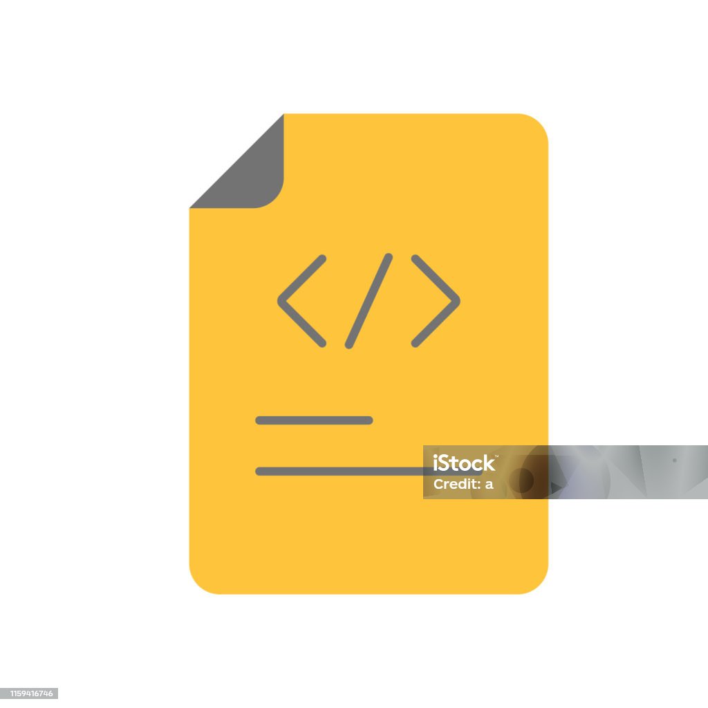 Programming Code Vector Document Icon Programming Source Code Stock ... Programming Code Vector Document Icon Programming Source Code Stock ...