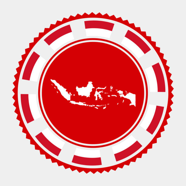 130 Indonesia Passport Stamp Stock Illustrations Royalty Free Vector
