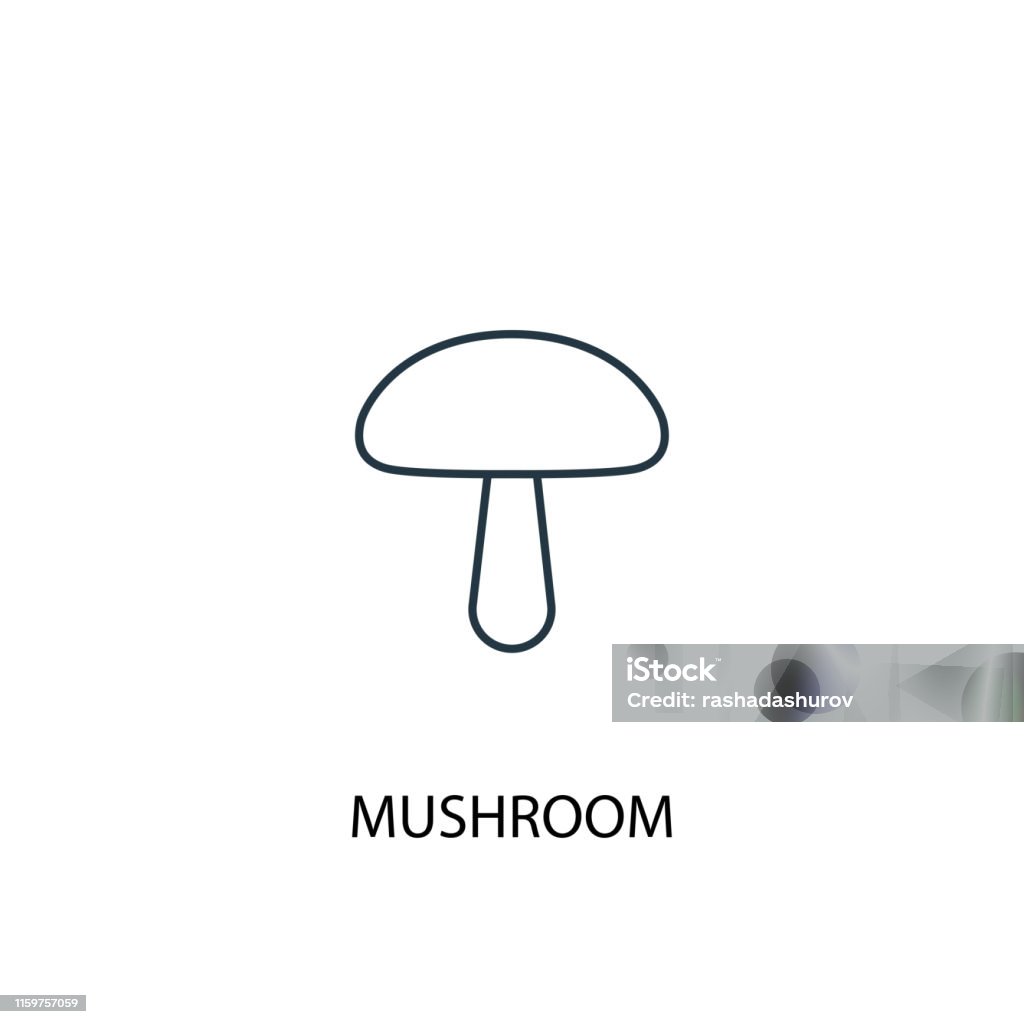 Pilz Konzept Linie Symbol Einfache Elementillustration Pilzkonzept ... Pilz Konzept Linie Symbol Einfache Elementillustration Pilzkonzept ...