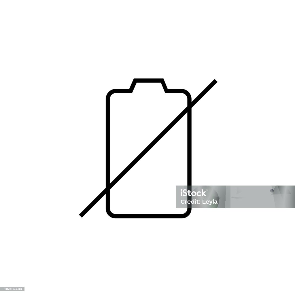 Brak Ikony Znaku Poziomu Baterii Symbol Energii Elektrycznej Czerwony ... Brak Ikony Znaku Poziomu Baterii Symbol Energii Elektrycznej Czerwony ...