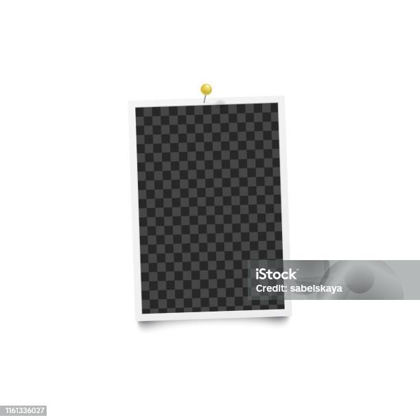 Bingkai Foto Kosong Di Dinding 3d Ilustrasi Vektor Mockup Realistis
