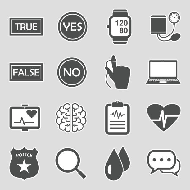 10 Lie Detector Test Results Stock Illustrations Royalty Free Vector