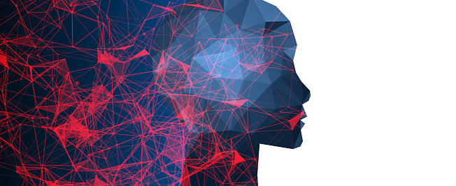 Concept Dintelligence Artificielle Fond Créatif De Concept De Cerveau