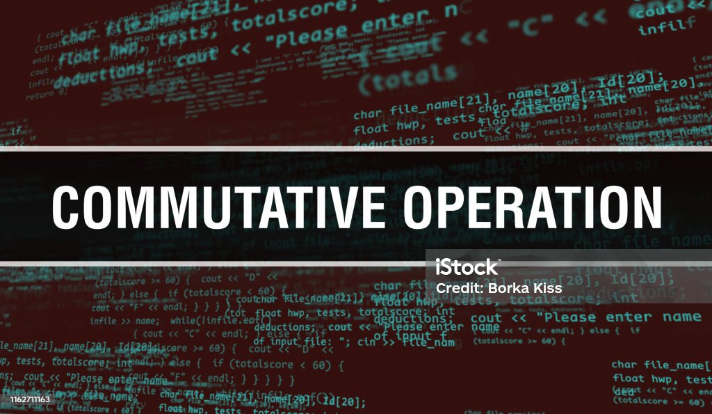 Commutative Operation Concept With Random Parts Of Program Code Commutative Operation With