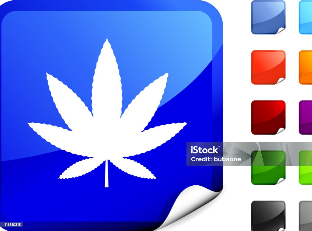 Cannabis Feuille De Vecteurs Libres De Droits Pour Bleu Autocollant ... Cannabis Feuille De Vecteurs Libres De Droits Pour Bleu Autocollant ...