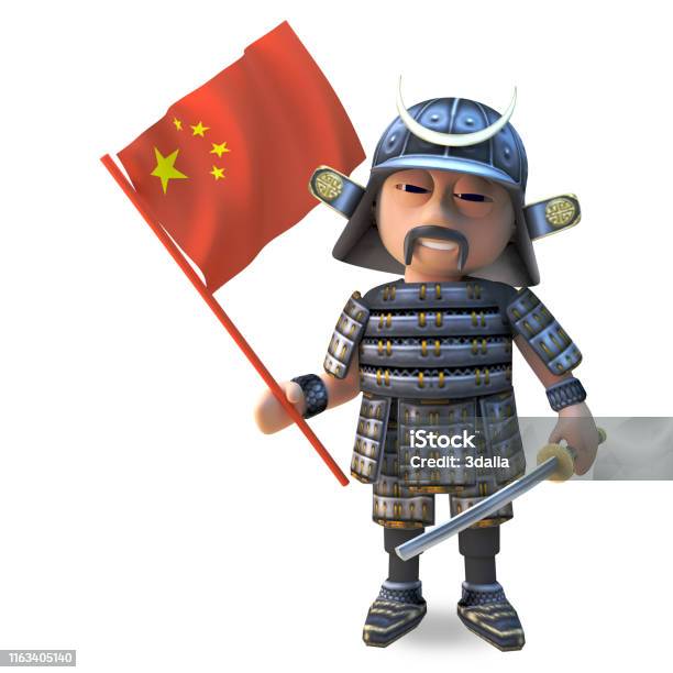 Prajurit Samurai Jepang 3d Yang Mulia Dengan Baju Besi Tradisional ... Prajurit Samurai Jepang 3d Yang Mulia Dengan Baju Besi Tradisional ...
