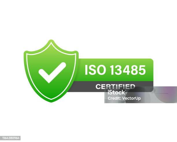 Lencana Bersertifikat Iso 13485 Ikon Stempel Sertifikasi Vektor Desain ... Lencana Bersertifikat Iso 13485 Ikon Stempel Sertifikasi Vektor Desain ...