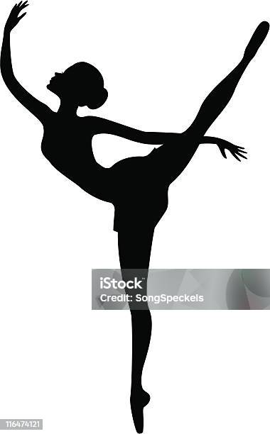 Ballerina 실루엣 입석 포인트 발레에 대한 스톡 벡터 아트 및 기타 이미지 발레 발레 댄서 벡터 Istock