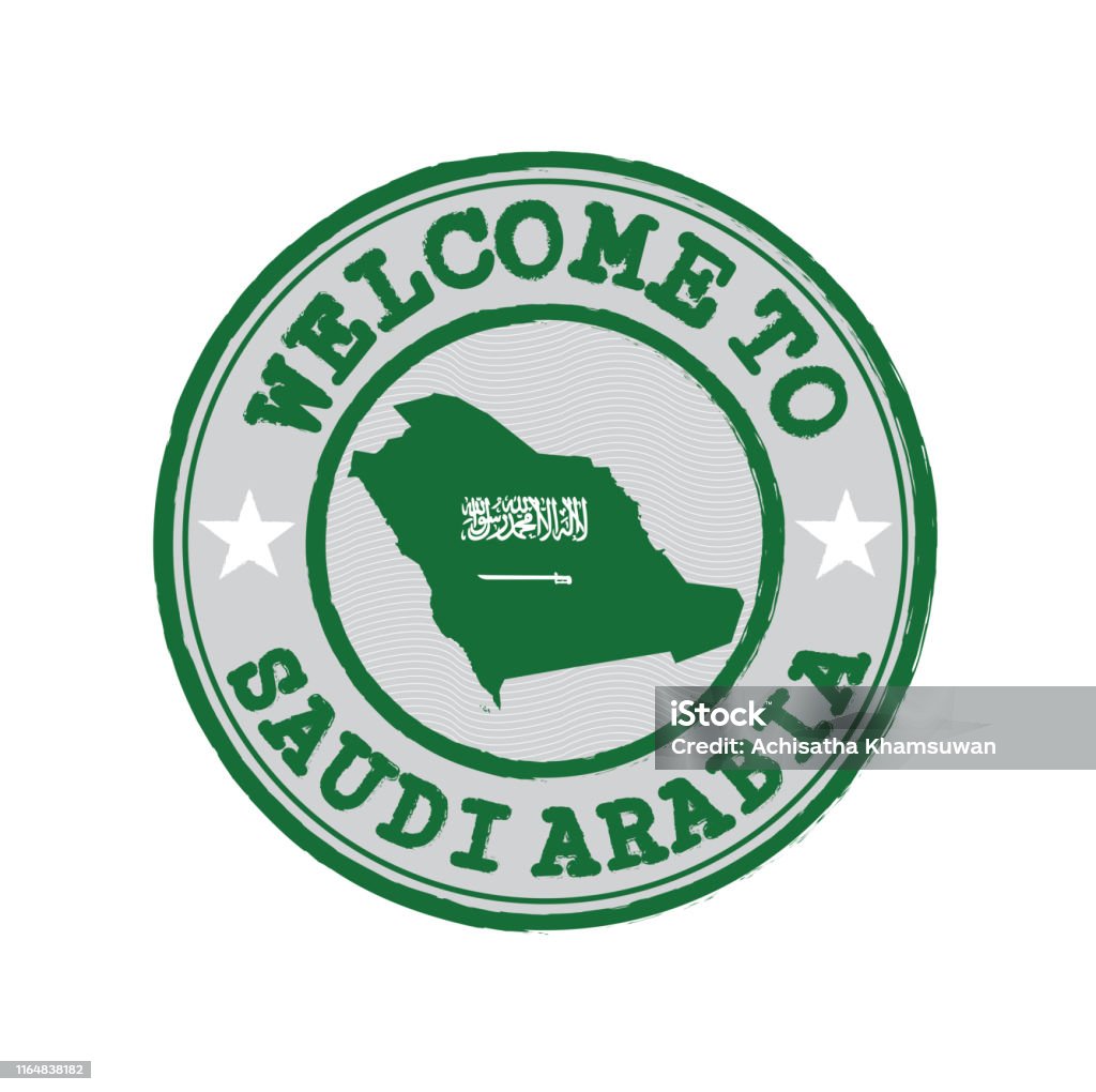 Stempel Vektor Selamat Datang Di Arab Saudi Dengan Garis Besar Peta ... Stempel Vektor Selamat Datang Di Arab Saudi Dengan Garis Besar Peta ...