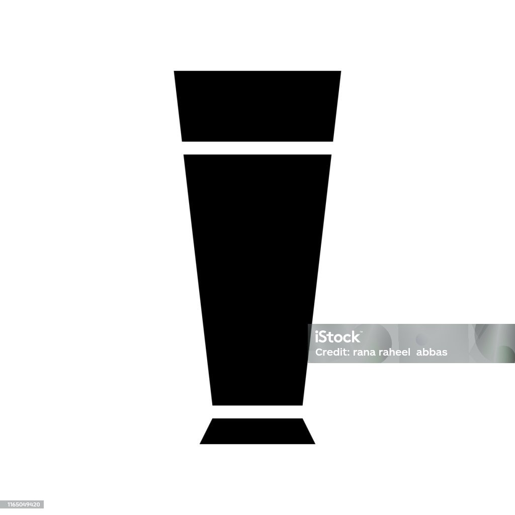 Fresh Orange Juice Glass Beverage Solid Icon Stock Illustration Download Image Now Alcohol