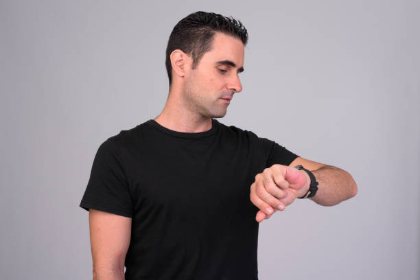 Free picture: wristwatch, shirt, white, side view, man, people, time ...