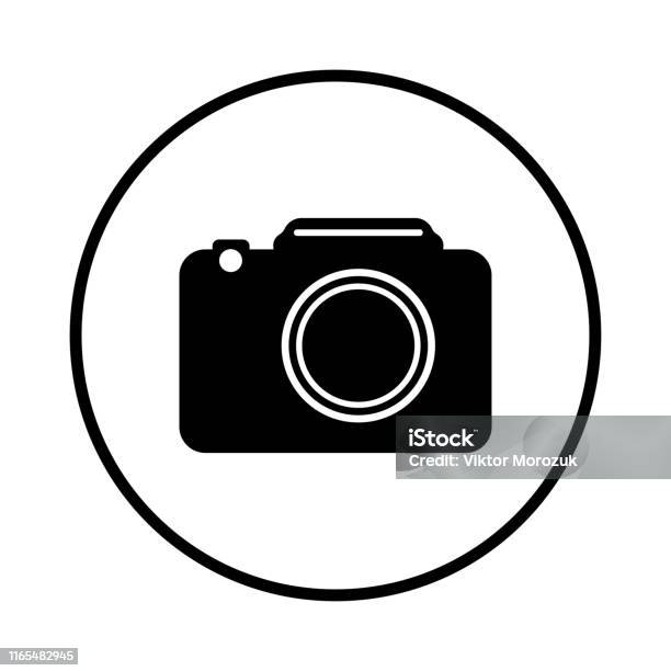 Icône De Lappareil Photo Symbole Dappareilphoto Pour La Conception De