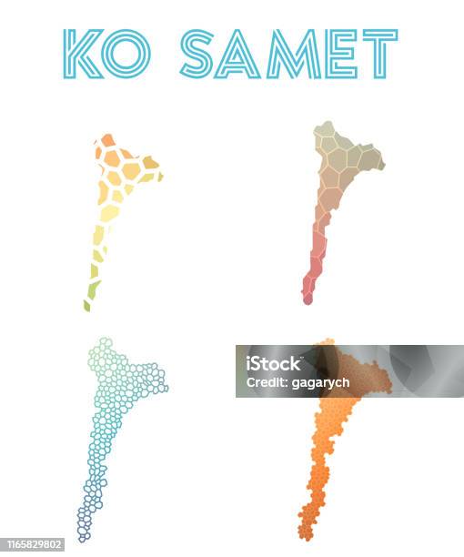 Ko Samet Polygonal Island Map Stock Illustration - Download Image Now ... Ko Samet Polygonal Island Map Stock Illustration - Download Image Now ...
