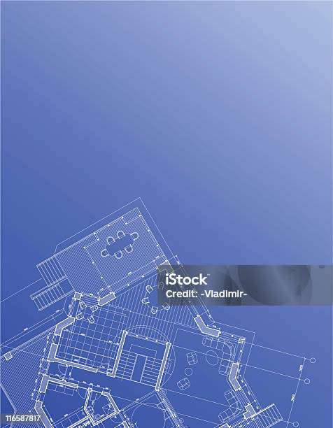 Architectural Background Plan Of The House向量圖形及更多住宅內部圖片 住宅內部 住宅區 住宅