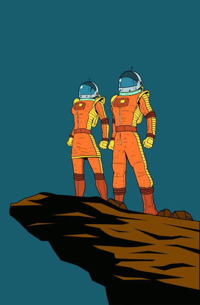 Retro Futuristic Space Suit