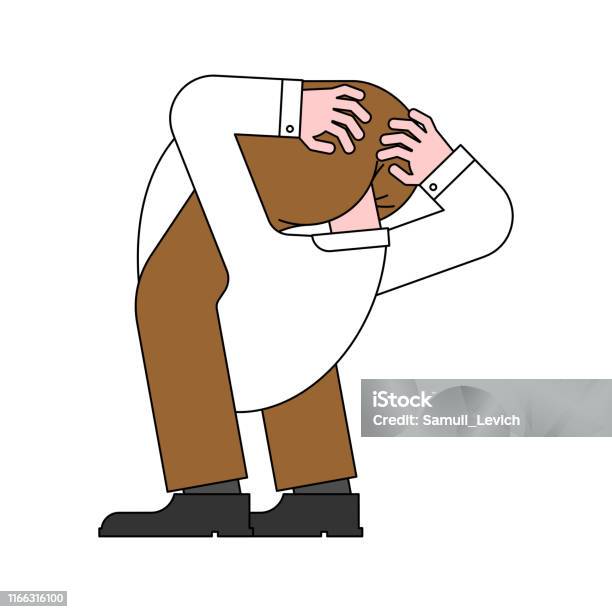 Ilustración De Arriba El Culo Tu Problema Es Obvio El Tipo Con La Cabeza En El Culo Y Más