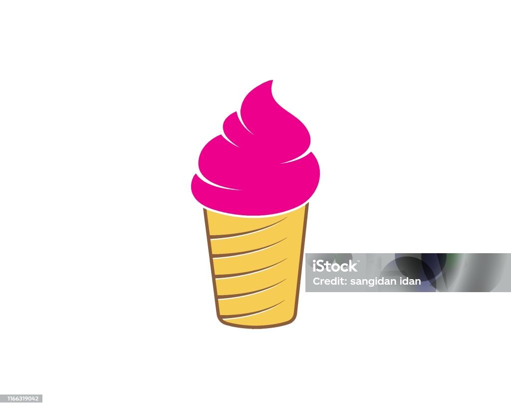 Ice Cream Logo Vecctor Template Stock Illustration Download Image Now