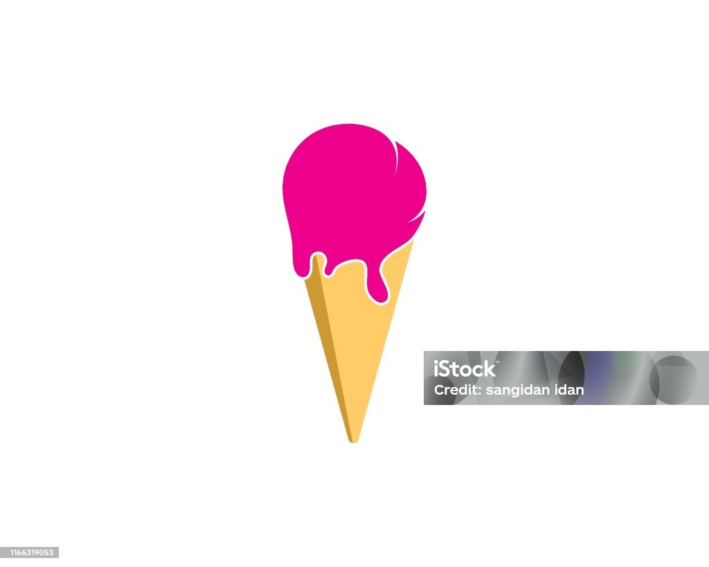 Ice Cream Logo Vecctor Template Stock Illustration Download Image Now