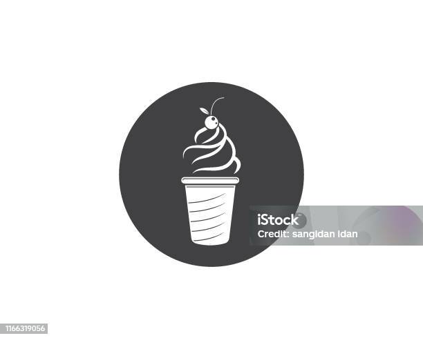 Ice Cream Logo Vecctor Template Stock Illustration Download Image Now