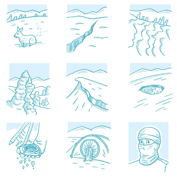 270 Crevasse Stock Illustrations Royalty Free Vector Graphics And Clip Art Istock