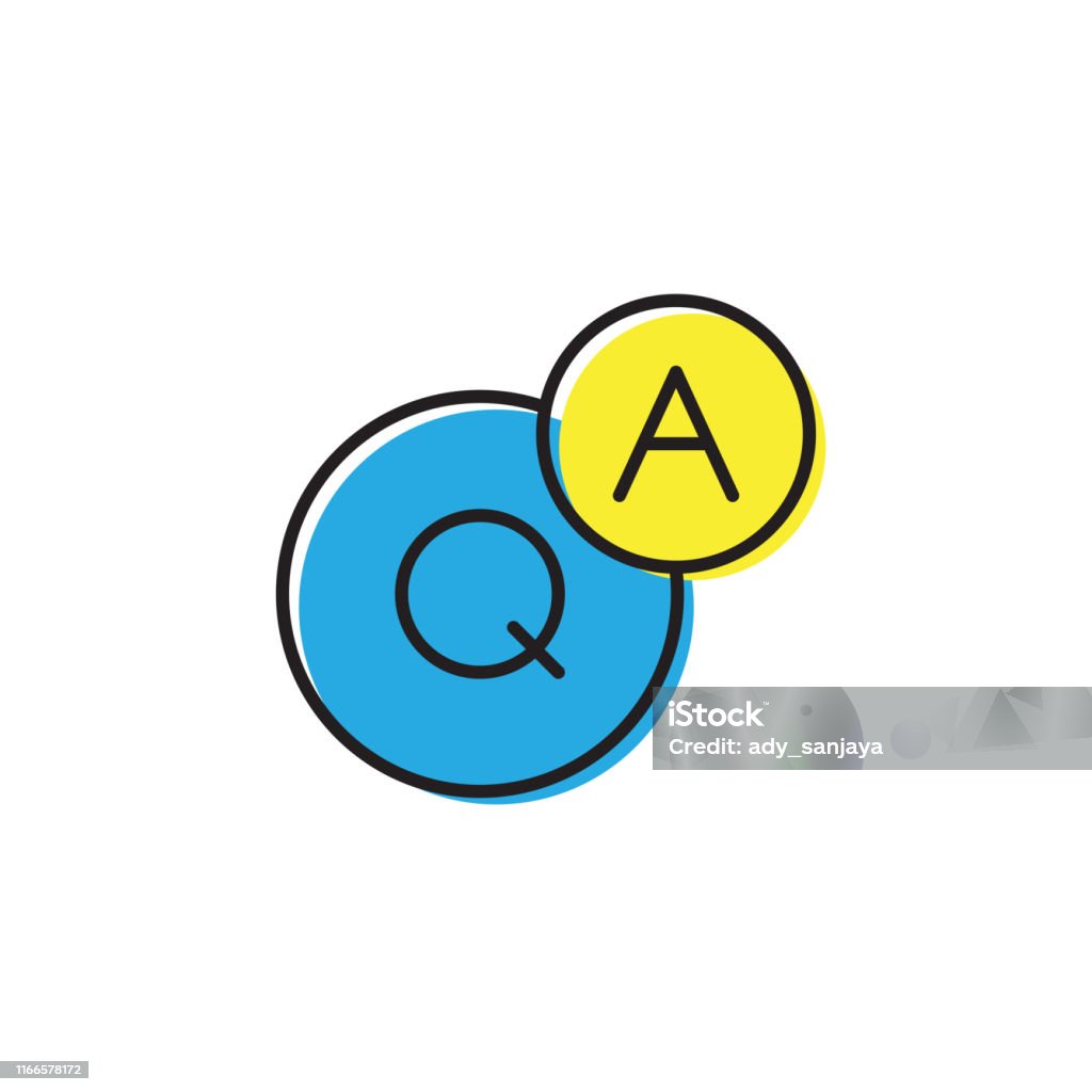 Ilustración de Qna O Símbolo De Icono Vectorial De Pregunta Y Respuesta ... Ilustración de Qna O Símbolo De Icono Vectorial De Pregunta Y Respuesta ...