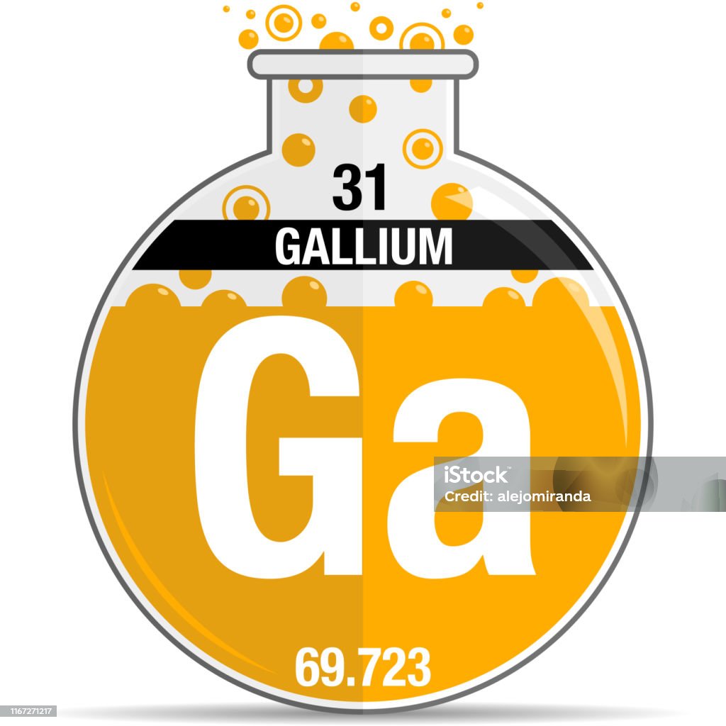 Simbol Gallium Pada Termos Bulat Kimia Elemen Nomor 31 Dari Tabel ... Simbol Gallium Pada Termos Bulat Kimia Elemen Nomor 31 Dari Tabel ...