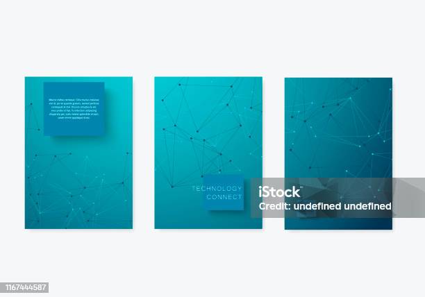 Tata Letak Templat Brosur Dan Laporan Tahunan Desain Sampul Majalah Di