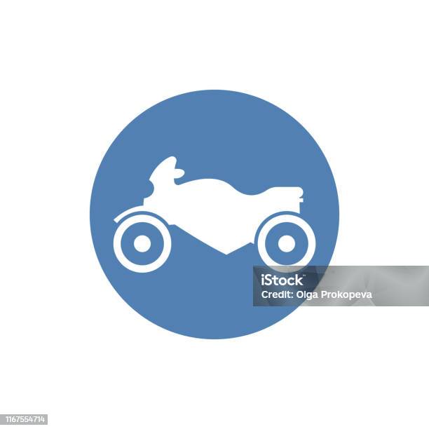 Vecteur Dicône De Moto Illustration Pleine De Logo Pictogramme Isolé