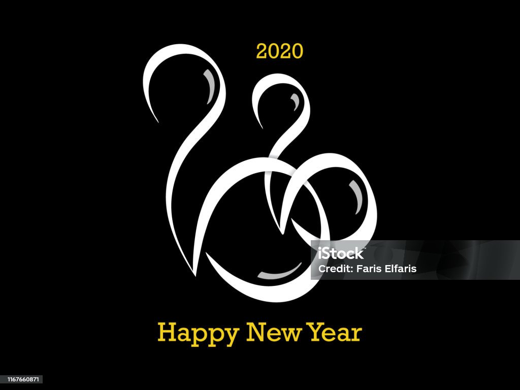 2020 Illustration Hand Writing Calligraphy Stok Vektör Sanatı & 2020 ... 2020 Illustration Hand Writing Calligraphy Stok Vektör Sanatı & 2020 ...
