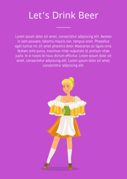 Traditional German Girl Dress Illustrations Royalty Free Vector Graphics And Clip Art Istock