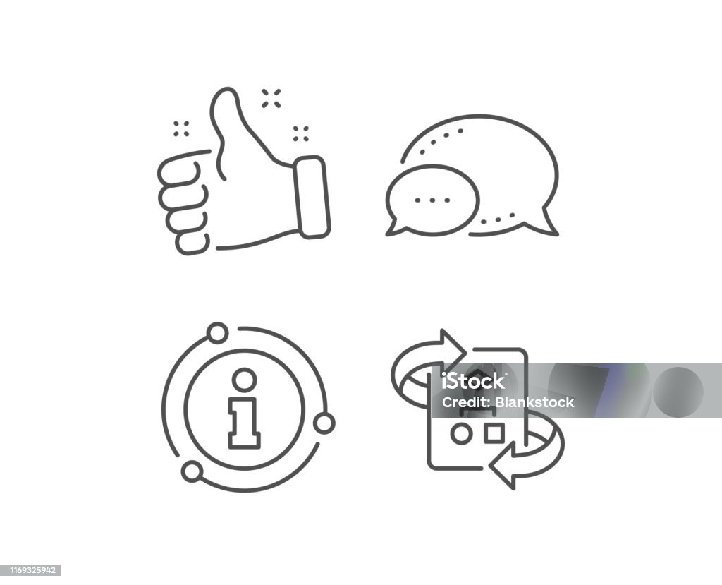 Technical Algorithm Line Icon Project Documentation Sign Vector Stock Illustration Download