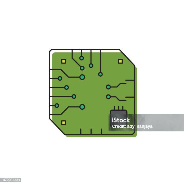 Ikon Vektor Prosesor Cpu Motherboard Terisolasi Pada Latar Belakang ... Ikon Vektor Prosesor Cpu Motherboard Terisolasi Pada Latar Belakang ...