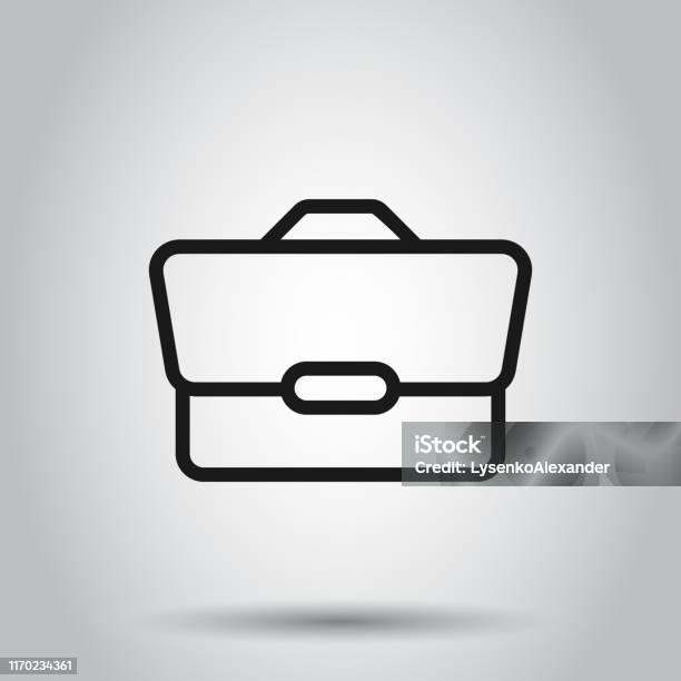 Icône De Signe De Portedocuments Dans Le Modèle Plat Illustration De