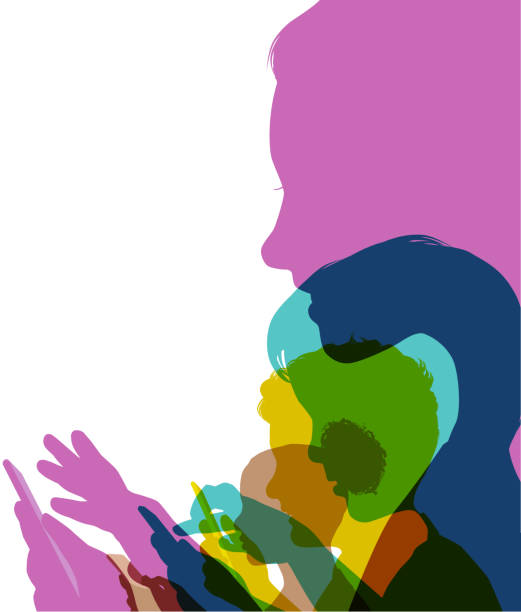 4 100 Screen Addiction Stock Illustrations Royalty Free Vector