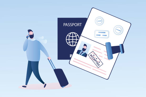 270 British Passport Stamp Stock Illustrations Royalty Free Vector