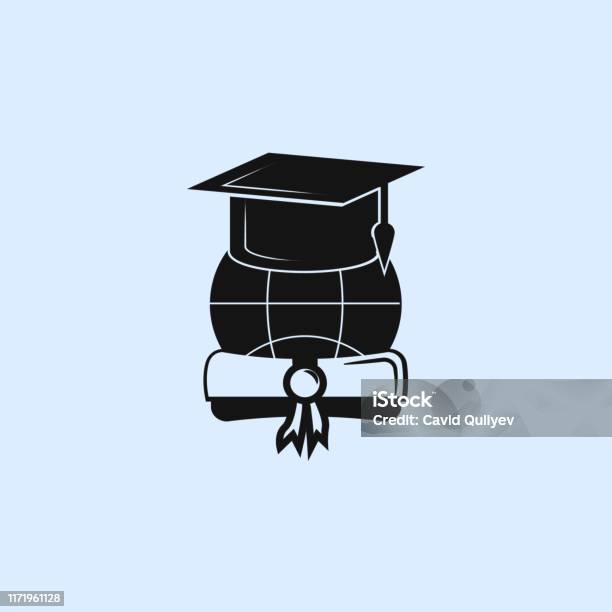 Chapeau De Chapeau De Graduation Avec Licône De Diplôme Éducation