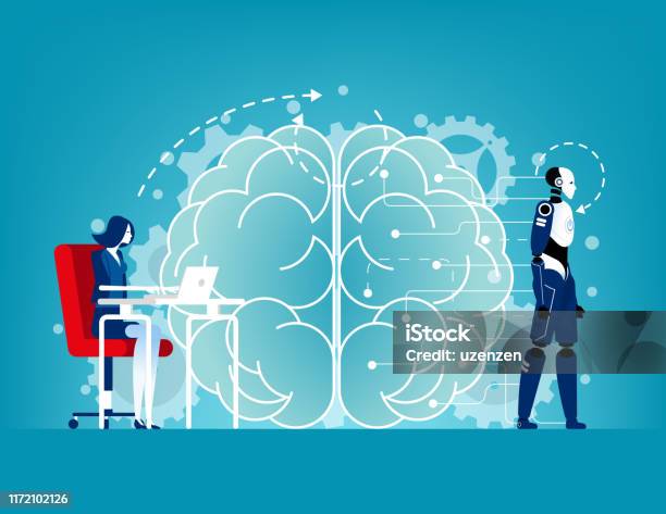 Processus Dintelligence Artificielle Illustration De Vecteur De ... Processus Dintelligence Artificielle Illustration De Vecteur De ...