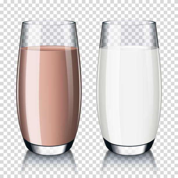 Glass Of Chocolate Milk Clipart