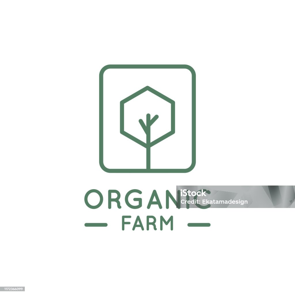 Logo Darbre Icône Organique Flore Symbole De Plante Vecteurs Libres De