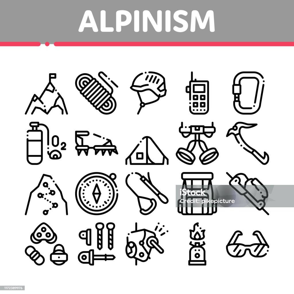 Ilustración de Conjunto De Iconos Vectoriales De Elementos De Colección ... Ilustración de Conjunto De Iconos Vectoriales De Elementos De Colección ...