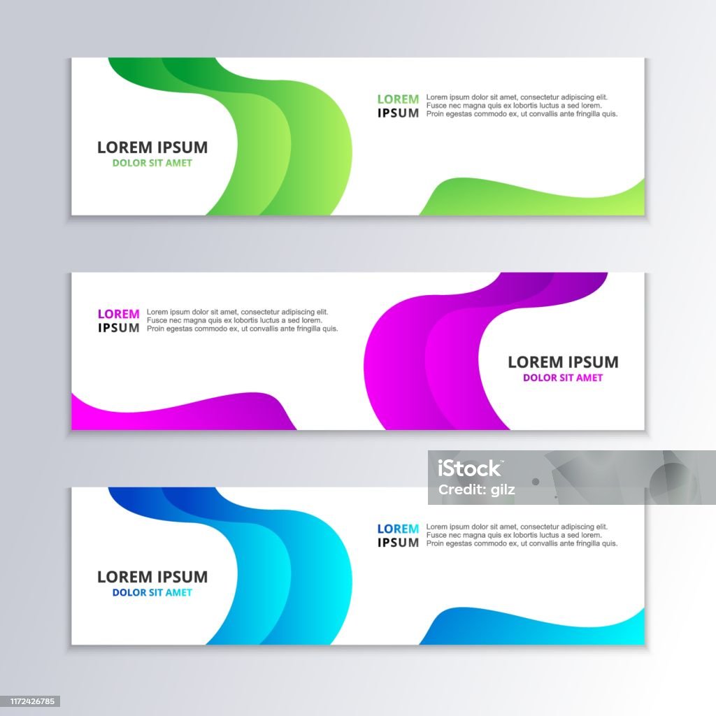 Templat Banner Bisnis Warna Gradien Tata Letak Modern Header Web Footer ... Templat Banner Bisnis Warna Gradien Tata Letak Modern Header Web Footer ...
