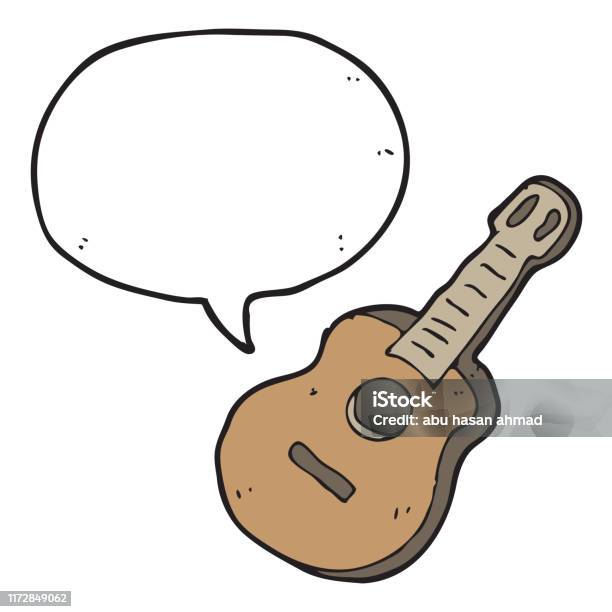 Desain Gitar Dan Gelembung Ucapan Yang Digambar Dengan Tangan Ilustrasi ... Desain Gitar Dan Gelembung Ucapan Yang Digambar Dengan Tangan Ilustrasi ...
