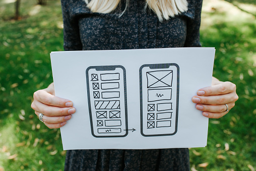 Ux Mobile Application Wireframe Sketch Prototype Framework Layout Future App Design Project Uiux
