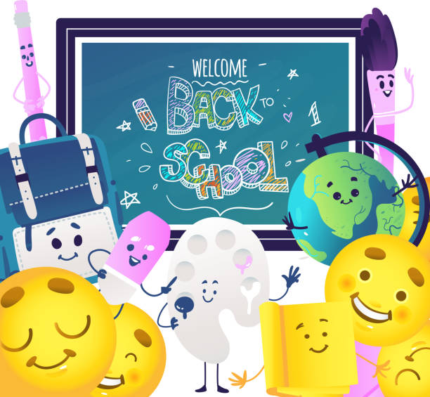 120 Smiley Face Emoticon Smiling Pencil Stock Illustrations Royalty