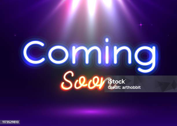 Binnenkort Neon Teken Vector Binnenkort Ontwerpsjabloon Neon Teken ... Binnenkort Neon Teken Vector Binnenkort Ontwerpsjabloon Neon Teken ...